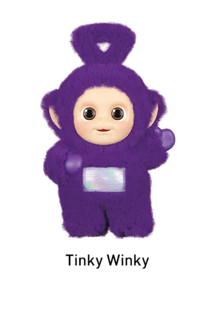 POP MART Teletubbies Vibrancy Series Figures TINKY WINKY (Neu und ...