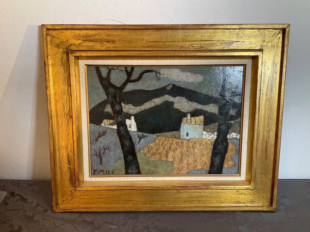 Frank MILO (1921-1991) Tableau peinture sur panneaux (Gebraucht) in Payerne für CHF 146 – mit ...