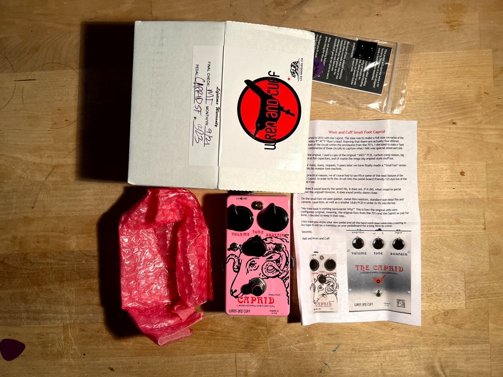 Wren and Cuff · Caprid Small Foot · Big Muff Pi · Ram's Head (Gebraucht ...