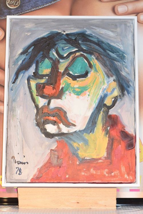 CLOWN GIANI CASTIGLIONI ÖLGEMÄLDE+RAHMEN | Kaufen auf Ricardo