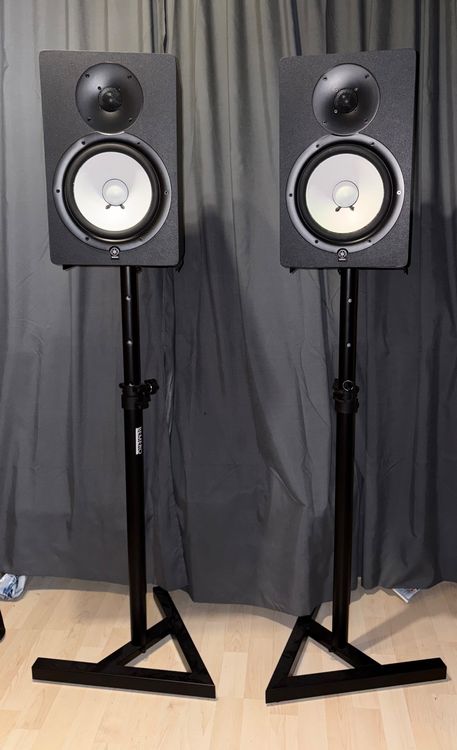 Yamaha HS80M Studiomonitor mit Ständer, Kabel (Gebraucht) in Bern für ...