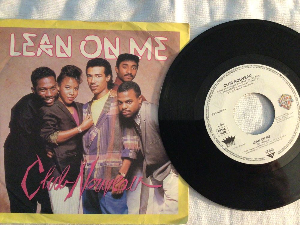 CLUB NOUVEAU, Lean on me, Single 1987 | Kaufen auf Ricardo