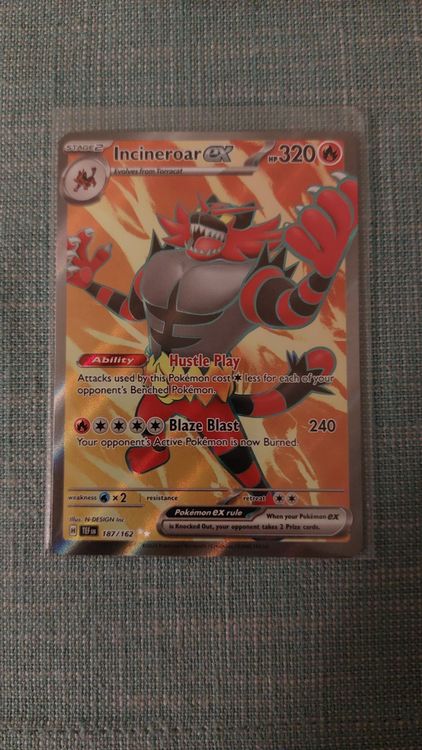 Incineroar ex Fullart Temporal Forces (Neu (gemäss Beschreibung)) in ...
