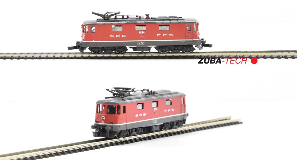 Swiss Z Line 1011 E-Lok Re 4/4 SBB Spur Z Messing Analog OVP (Gebraucht ...