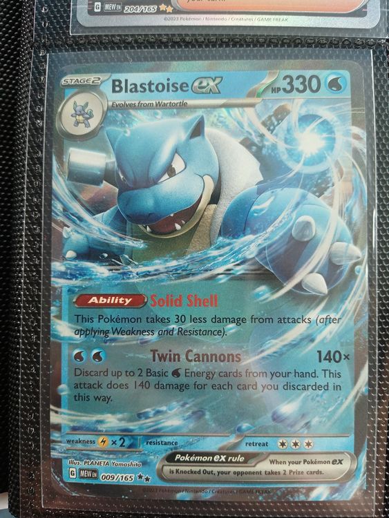 Blastoise ex - Pokemon 151 Englisch | Kaufen auf Ricardo