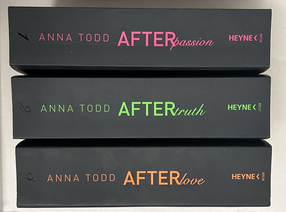 Anna Todd Trilogie: After Passion, After Truth, After Love (Neu (gemäss ...