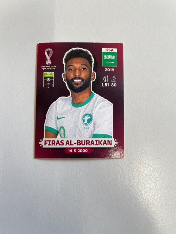 FIFA WORLD CUP QATAR 2022 (KSA 18) Versand gratis | Kaufen auf Ricardo