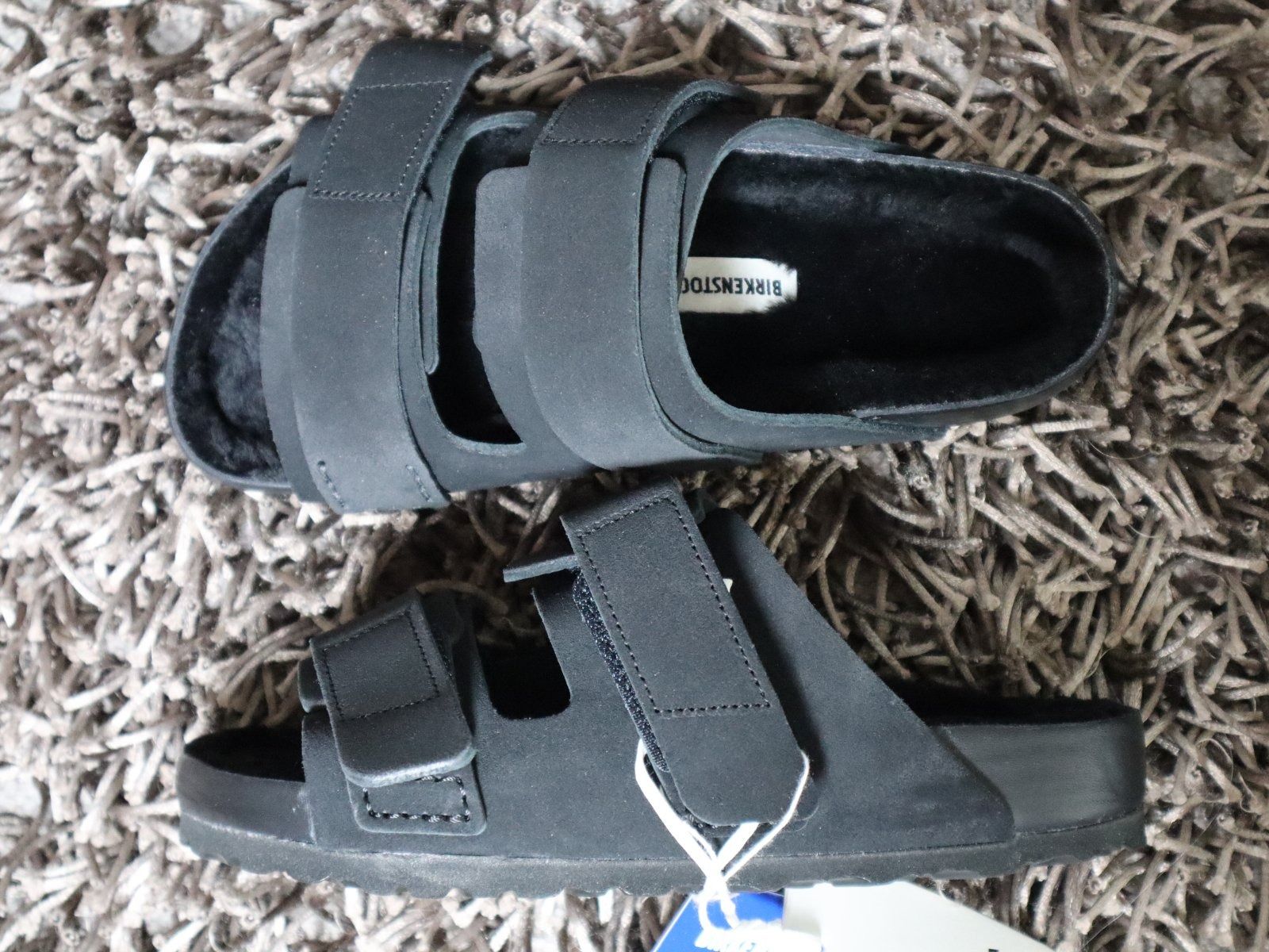 Birkenstock, Uji, Fell+ Leder, Gr.37, NEU, Neupreis 490.- !! (Neu und ...