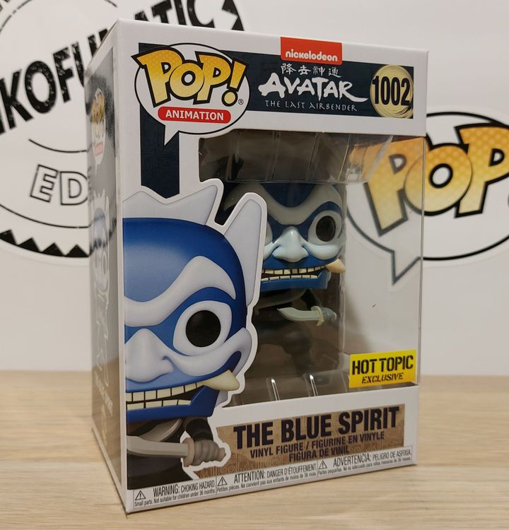 Funko Avatar: The Last Airbender Pop! Zuko The Blue Spirit (Neu und ...