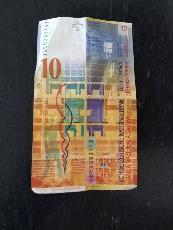 Alte 10 Franken Note | Kaufen auf Ricardo