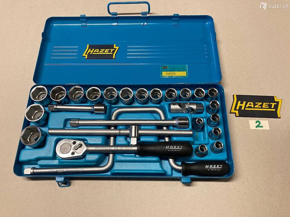 Hazet 904N Steckschlüsselsatz Metrisch 1/2 Zoll | Kaufen auf Ricardo