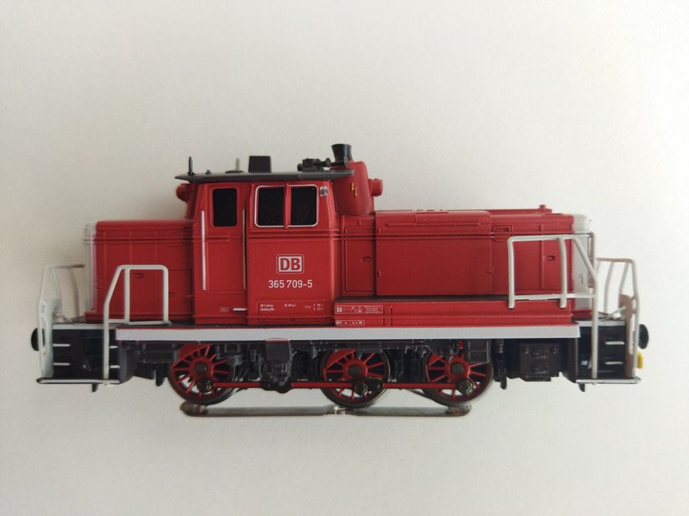 Diesellok BR365 der DB von Märklin H0, WS Digital mit Telex (Neu und originalverpackt) in La ...