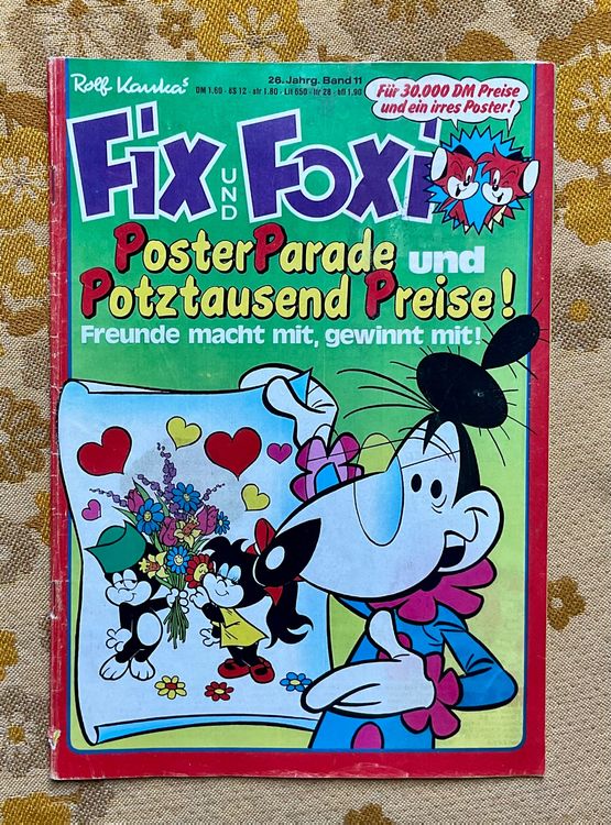 Fix und Foxi Heft Nr 11von 1978 (Gebraucht) in Endingen für CHF 1 – mit Lieferung auf Ricardo kaufen