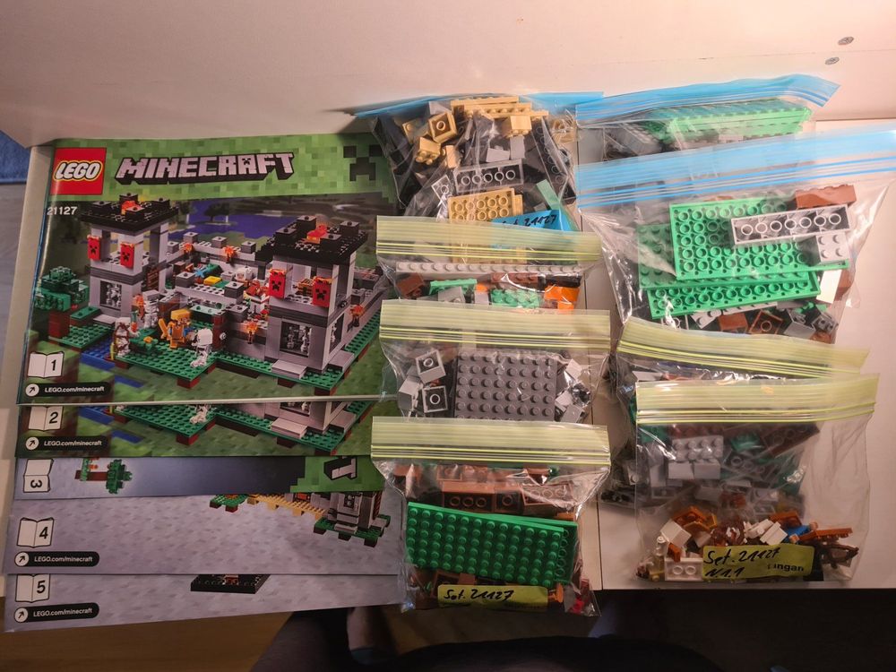 Lego Minecraft - 21127 - The Fortress (Gebraucht) in Zürich für CHF 47 ...