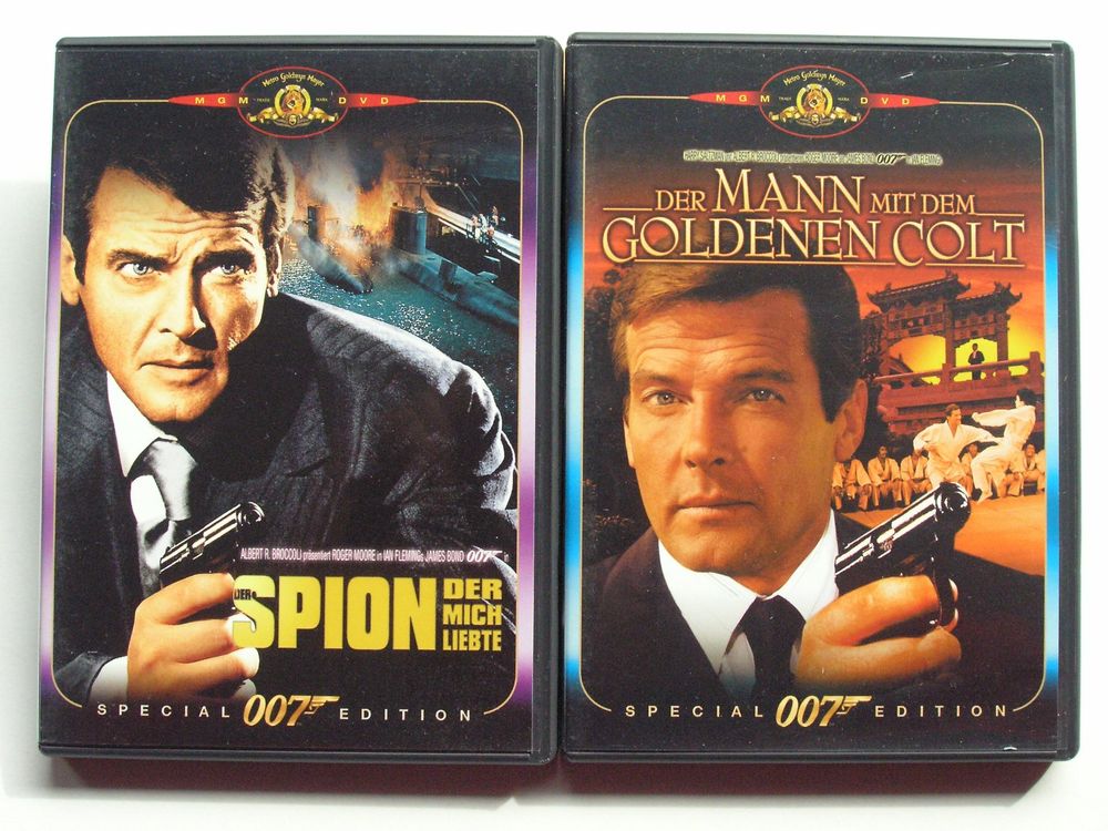 2 DVD-Set JAMES BOND ROGER MOORE MGM Special Edition | Kaufen auf Ricardo