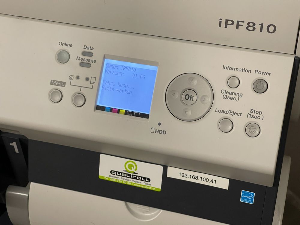 Canon imagePROGRAF IPF 810 (Gebraucht) in Aadorf für CHF 50 – nur ...