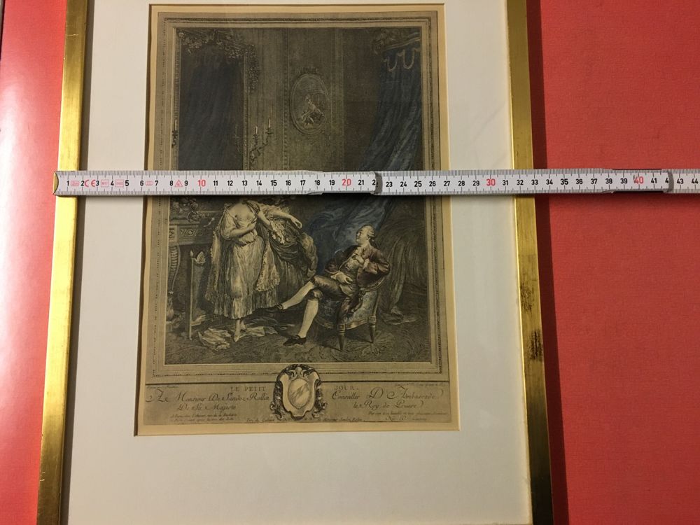 Bild Gravur, Lithographie ? Eingerahmt, Hinter Glas. (Gebraucht) in Lanzenhäusern für CHF 5 ...