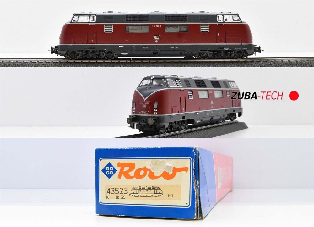 Roco 43523 Diesellok BR 220 DB H0 GS OVP (Gebraucht) in St. Gallen für ...