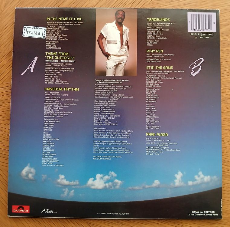 Ralph MacDonald – Universal Rhythm (LP) Sehr guter Zustand!! (Gebraucht ...