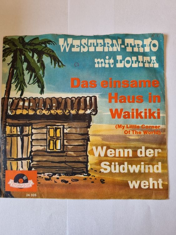 Western-Trio mit Lolita Single – "Haus in Waikiki" (Gebraucht) in ...