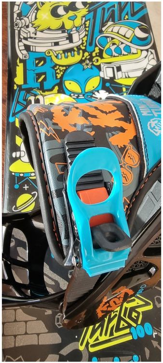 Kinder Snowboard K2 Mini Turbo 100 cm K2 Bindung neuwertig (Gebraucht ...