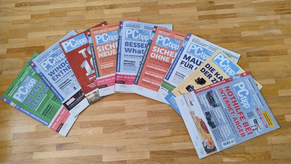 PCtipp Zeitschriften Konvolut, diverse Ausgaben (Gebraucht) in Oberwil ...