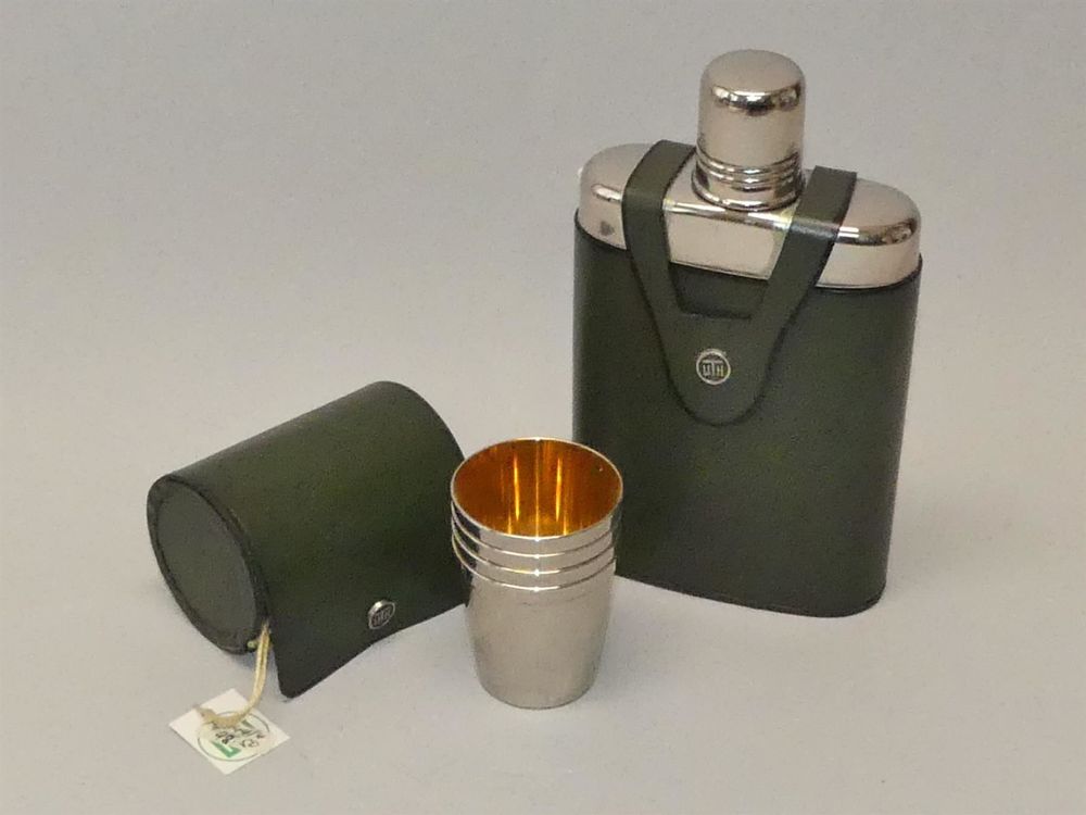 Flachmann mit 4 Bechern UTH Offenbacher (Neu (gemäss Beschreibung)) in ...