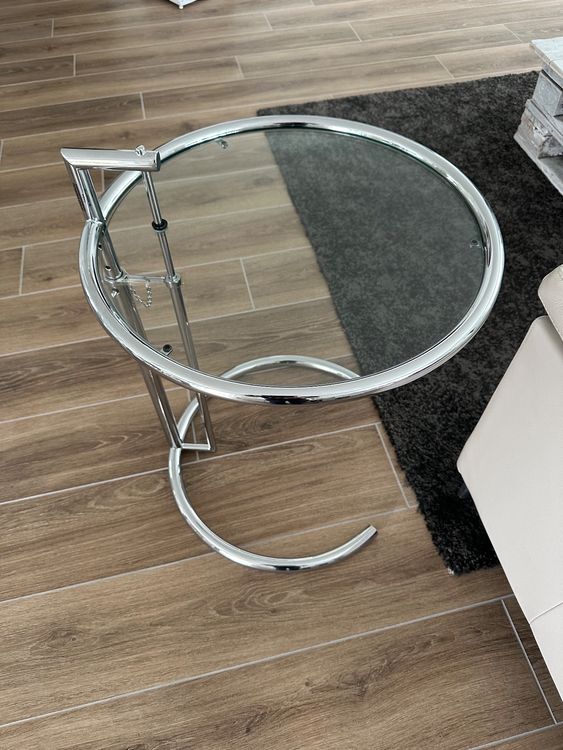 Verwunderlich Beistelltische Chrom Glas Bilder