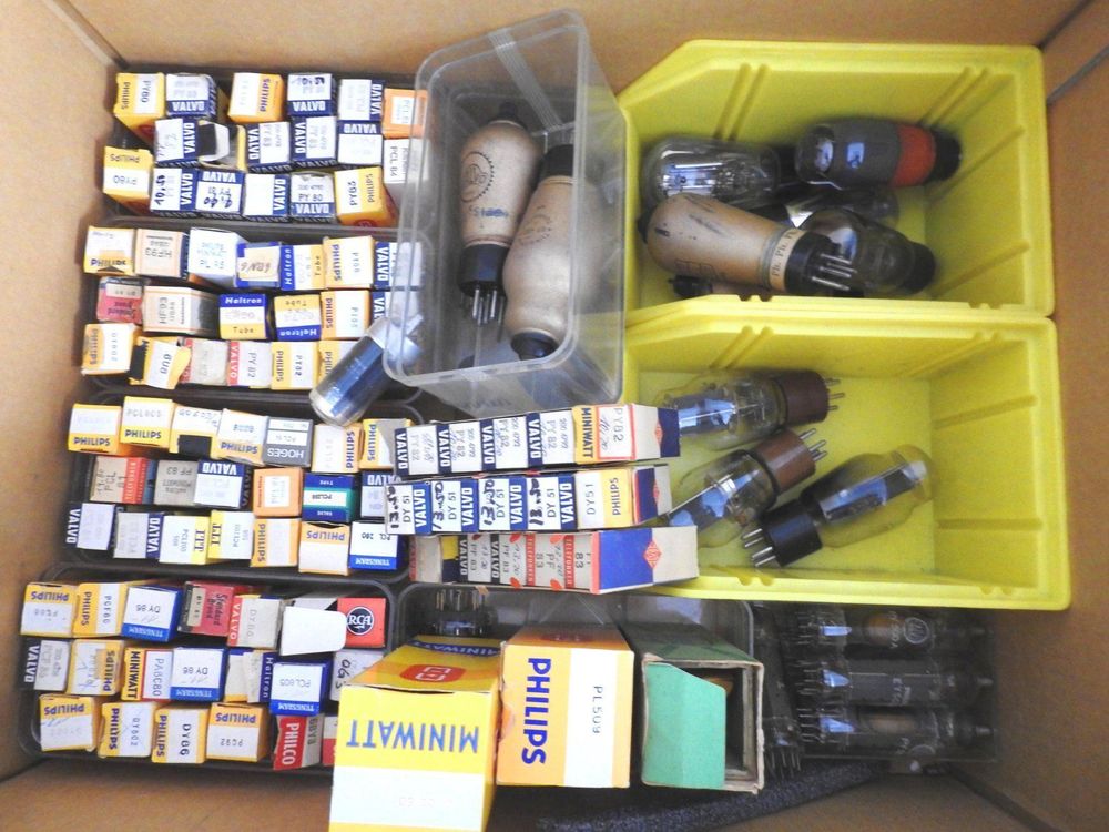 riesiges Röhren LOT Radioröhren | Kaufen auf Ricardo