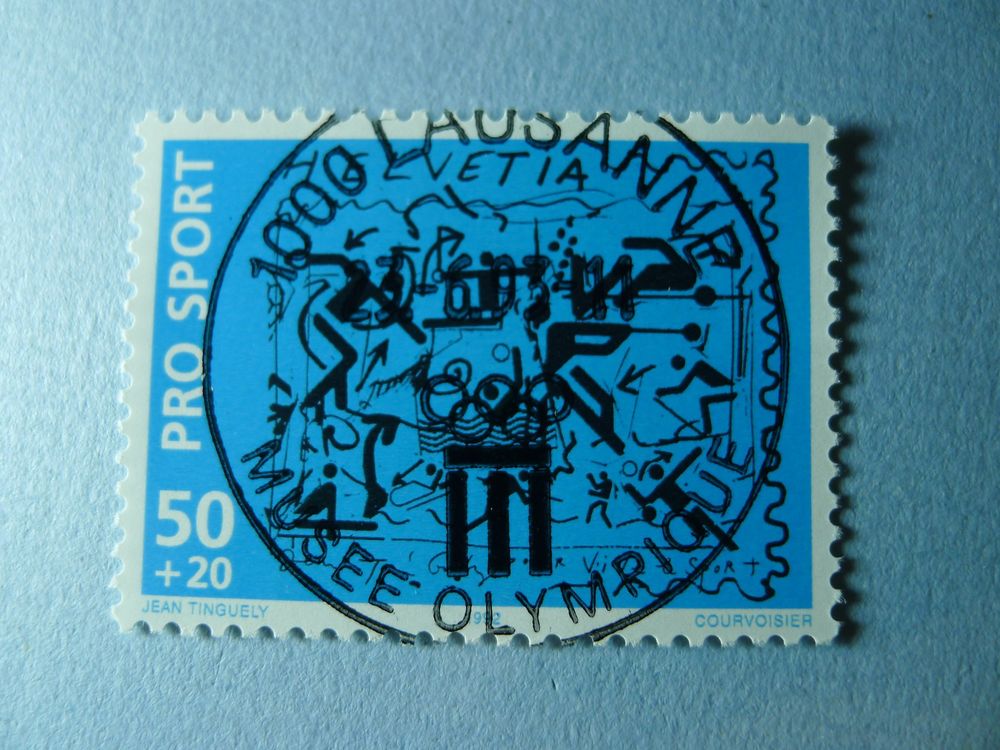 1992 Pro Sport W73 Vollstempel Musee Olympique Lausanne (Gebraucht) in ...