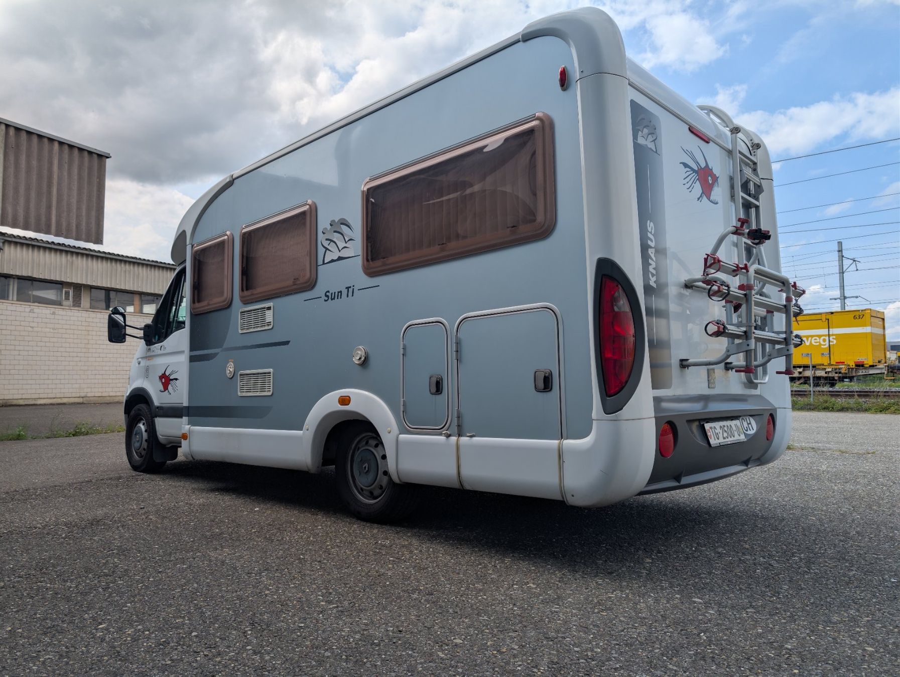 Elegantes Wohnmobil Knaus Gebraucht Bilder