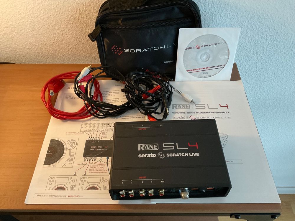 RANE SL4 inkl. Serato Scratch Live + Serato DJ Software (Gebraucht) in ...