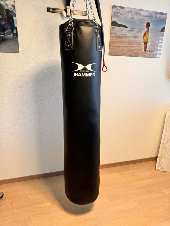 Hammer Boxsack 40kg, 155cm Hoch, 35cm Breit (Neu (gemäss Beschreibung ...