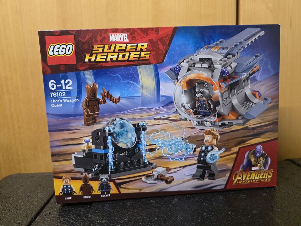Lego super heroes 76102 Thor's weapon quest NEU (Neu und originalverpackt) in Remetschwil für ...