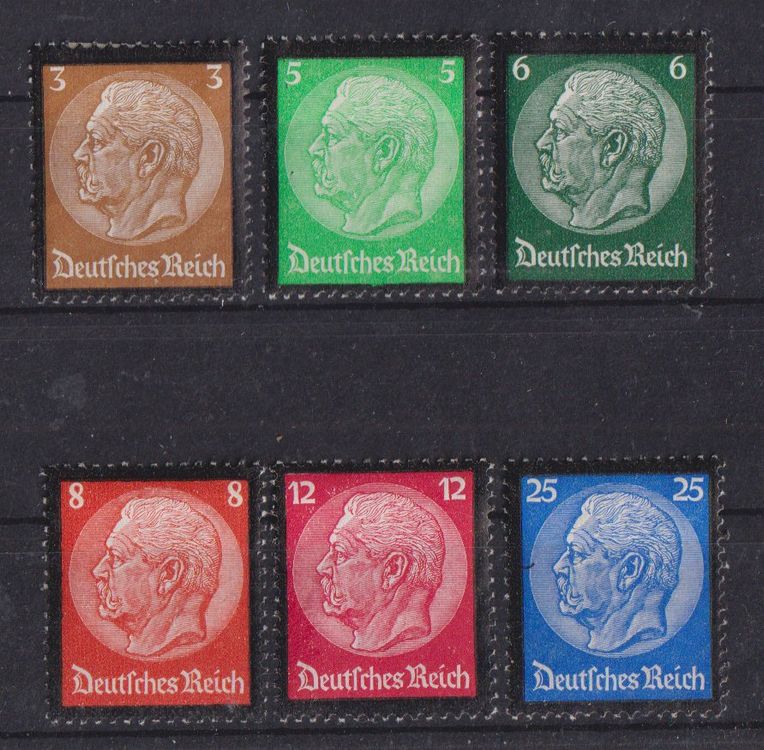 Deutsches Reich 1934: Tod Hindenburg * (Neu (gemäss Beschreibung)) in Eschlikon TG für CHF 7 ...