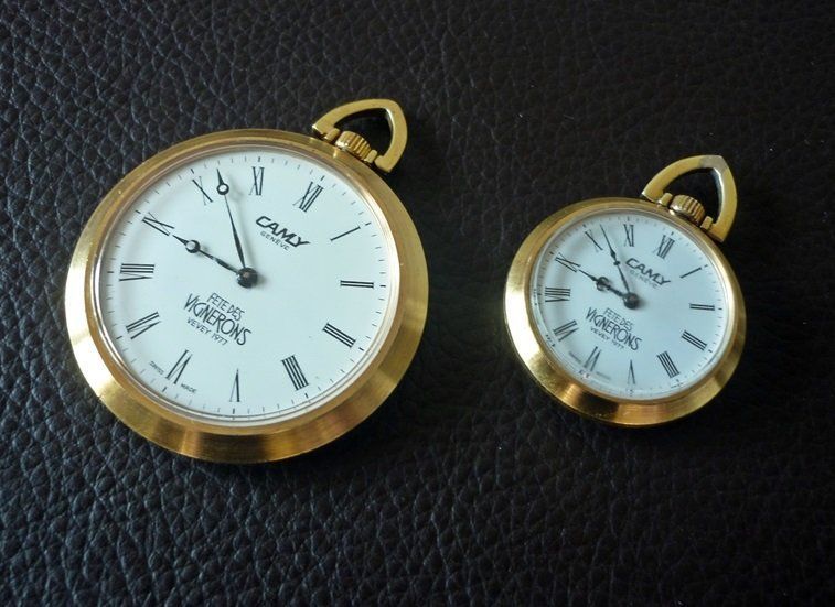 2 CAMY Uhren - Fêtes des vignerons 1977 | Kaufen auf Ricardo