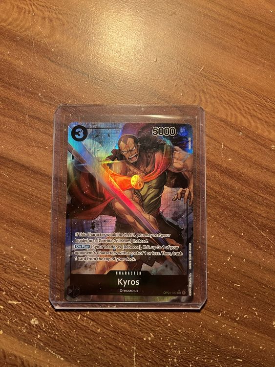Kyros One piece card alt art OP04-082 | Kaufen auf Ricardo