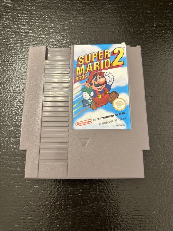 NES Super Mario 2, Nintendo System NES Game SuperMario (Gebraucht) in ...