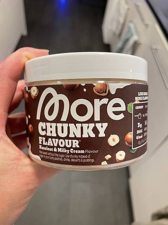 More Nutrition Chunky Flavour Hazelnut & Milky Cream (Monte) (Gebraucht ...