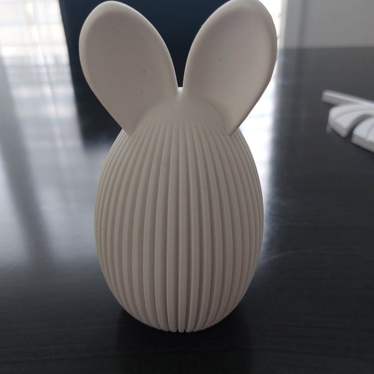 Osterdeko Hase weiss modern Dekofigur frühlingshaft 🐰 (Neu (gemäss ...
