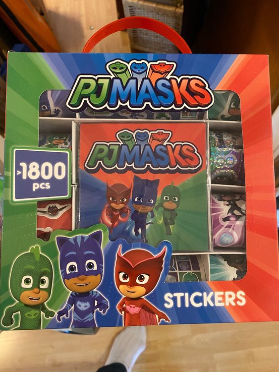 PJ MASKS Sticker Set 1800 St. (Neu (gemäss Beschreibung)) in Golaten ...