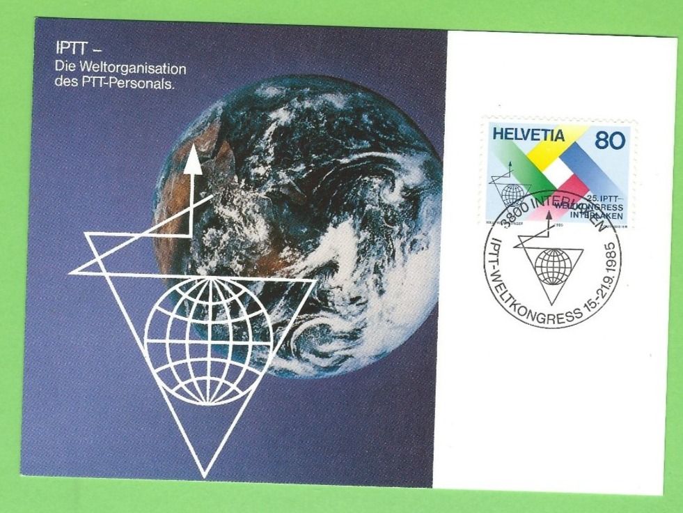 IPTT Weltkongress 1985 Interlacken (Gebraucht) in für CHF 1 – mit ...