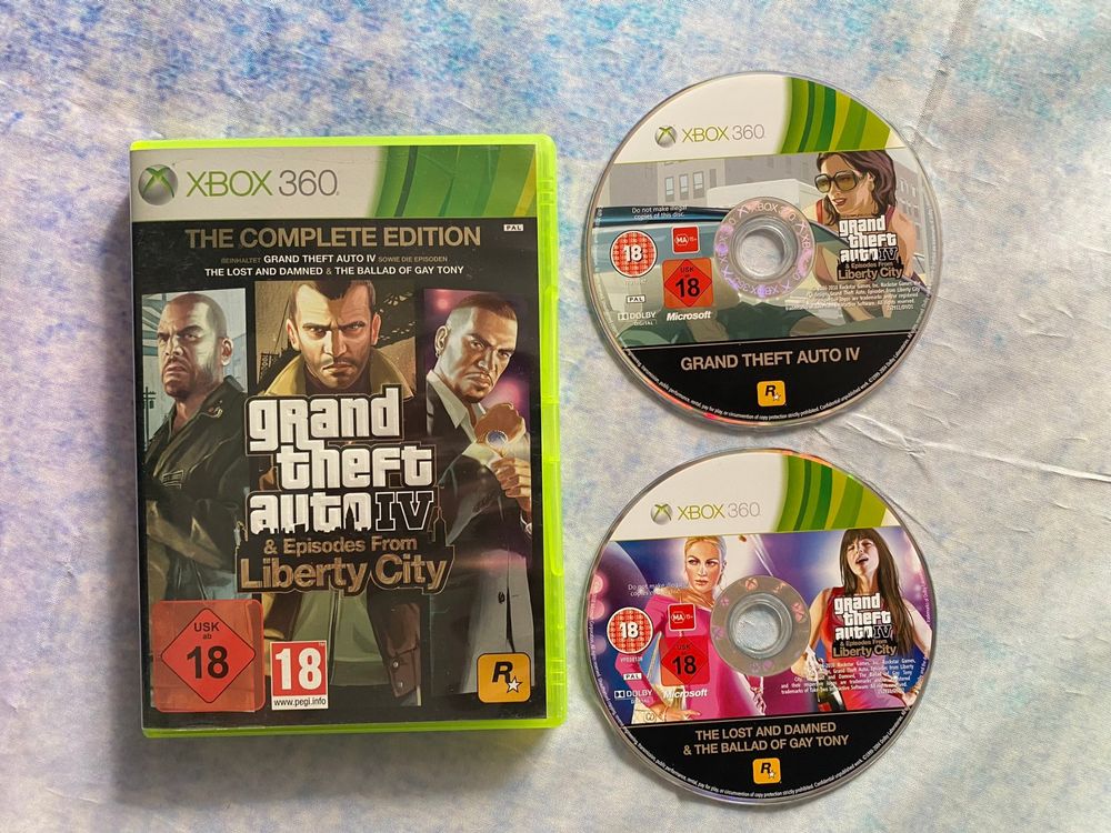 Xbox360: Grand Theft Auto IV The Complete Edition (Gebraucht) in ...