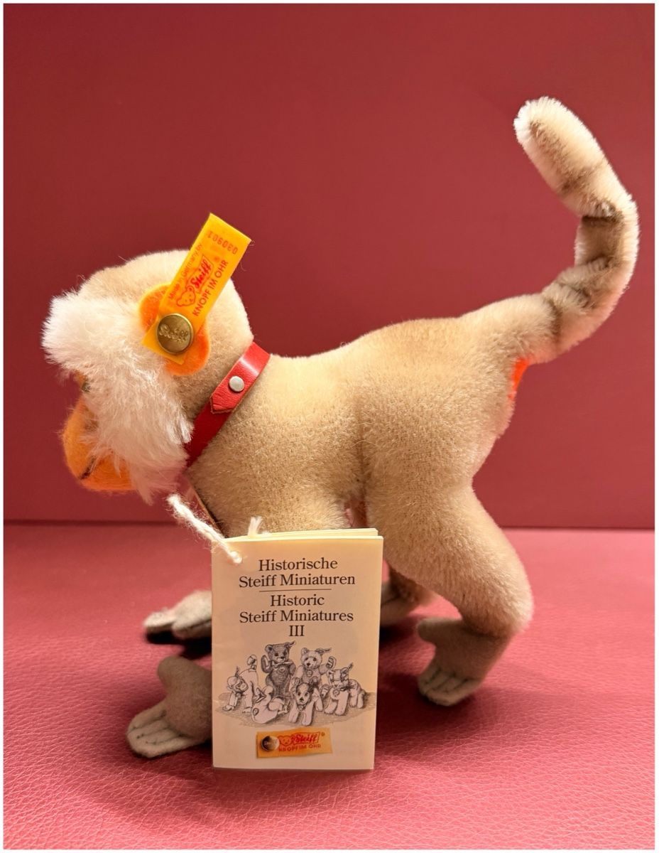 Original Steiff Pavian Coco - Historische Miniaturen III (Neu (gemäss ...