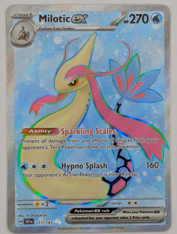 Milotic ex - Ultra Rare - Surging Sparks - 217/191 | Kaufen auf Ricardo