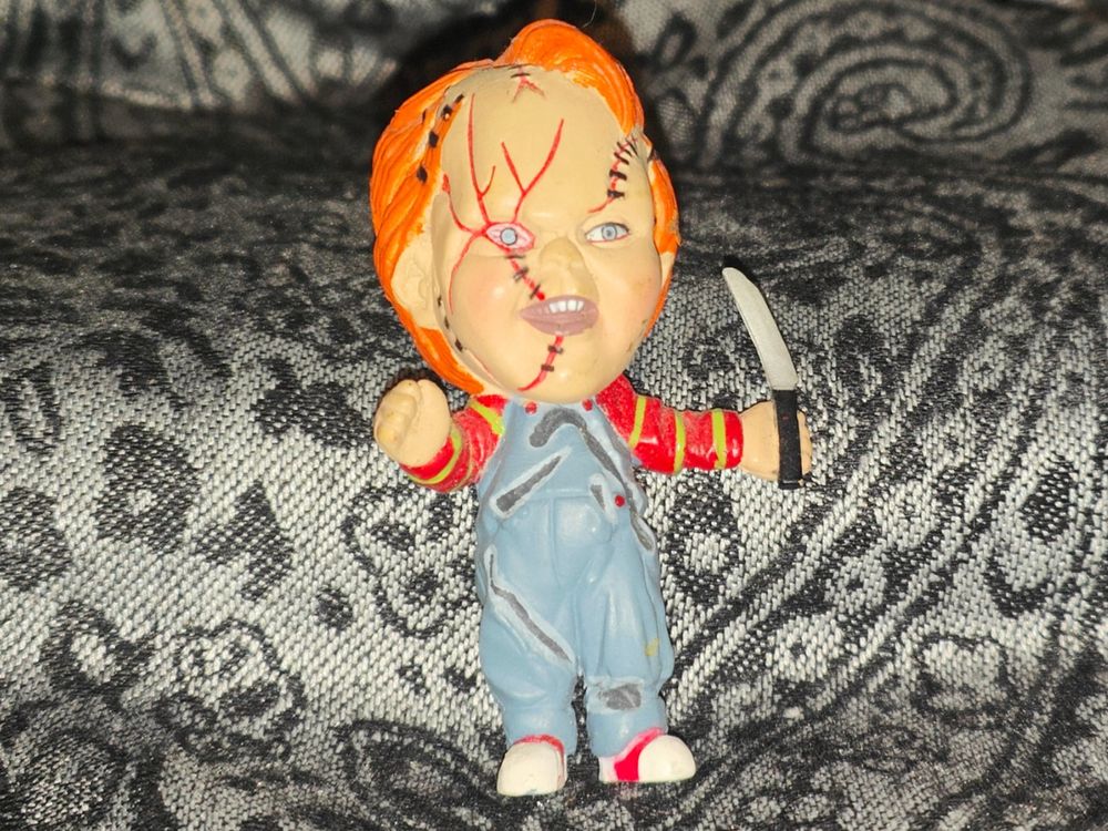 CHILD'S PLAY BRIDE OF CHUCKY Mini Figure Little Big Head (Gebraucht) in ...