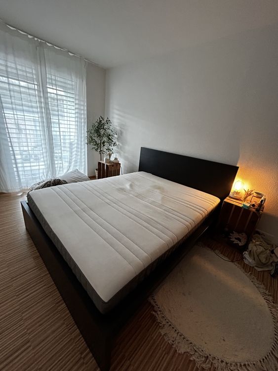Malm Bett inkl. Lattenrost (Gebraucht) in Cham für CHF 35 – nur ...