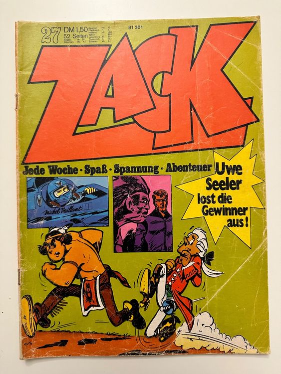 Rarität Zack Comics 27 von 1972 | Kaufen auf Ricardo