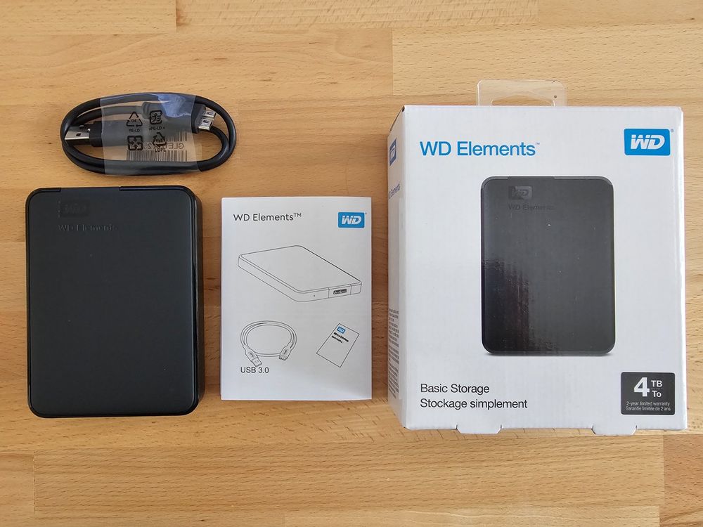 Externe 2,5“ Harddisk 5 Terabyte USB 3 - Western Digital (Gebraucht) in ...