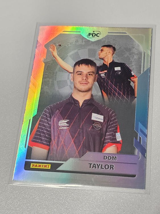 Darts 2026 PDC World Champ., Basekarte Dom Taylor (Gebraucht) in Arth ...